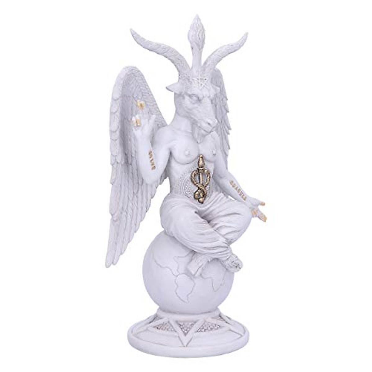 Nemesis Now B5260S0 Dark Lord 26cm White Baphomet Figurine