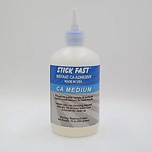 Stick Fast CA Quick Set Adhesive Medium 16 oz