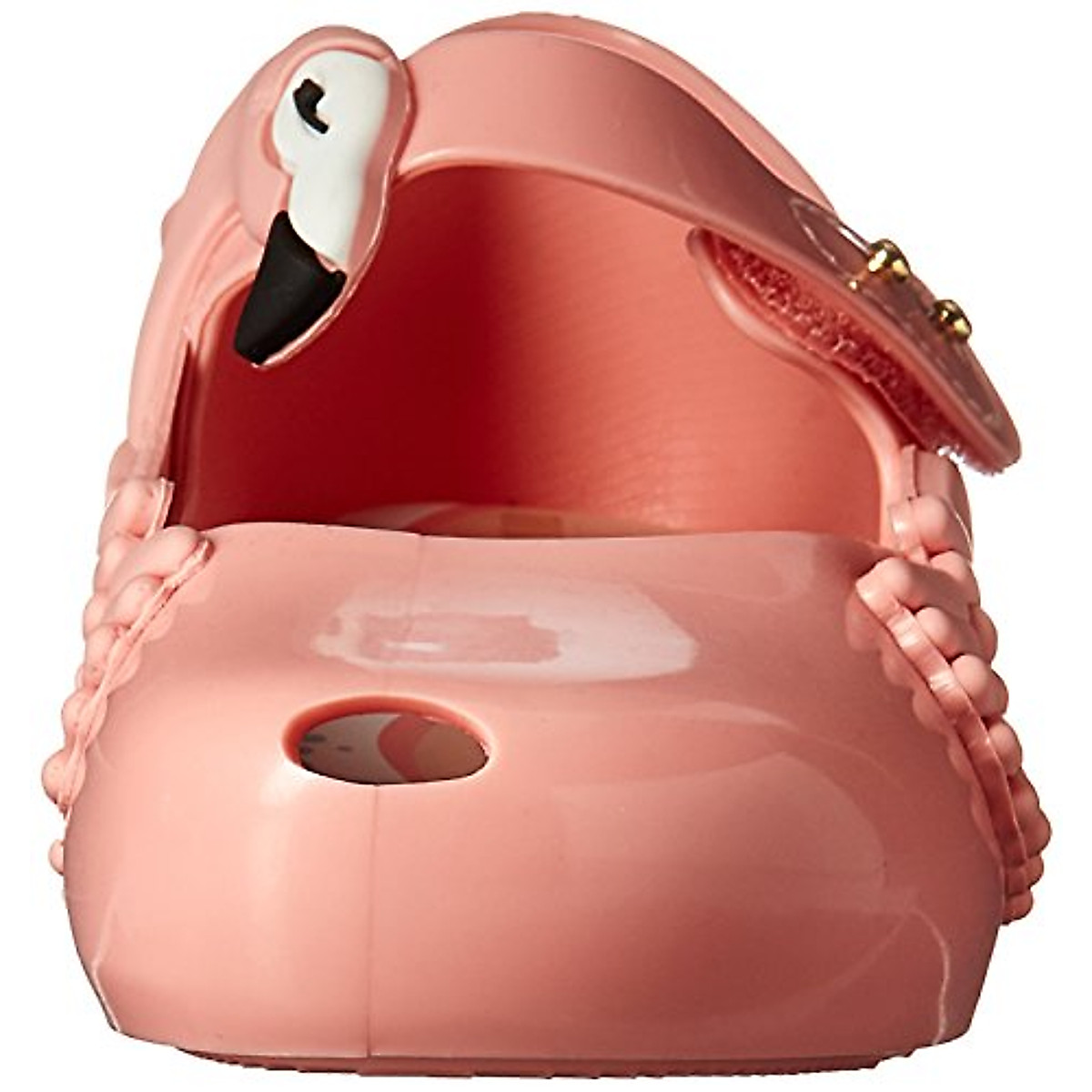 Mini Melissa Baby-Girl's Mini Ultragirl Theme Ballet Flat, Pink Candle, 6 Medium US Toddler