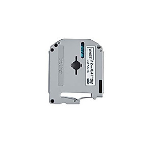 Brother M-K231SBZ Labelling Tape Cassette, Black on White, 12 mm (W) x 4 m (L), Brother Genuine Supplies