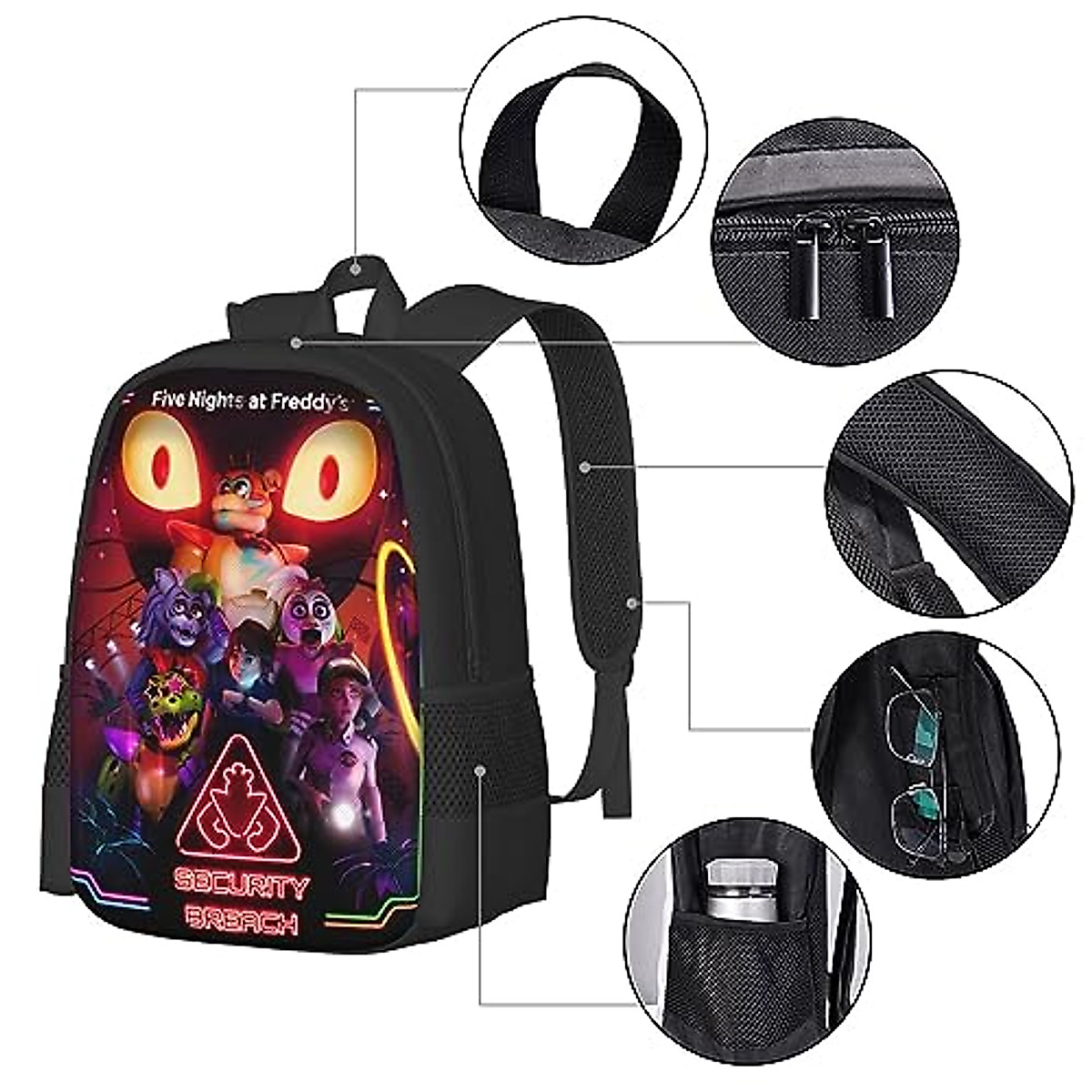 Anime Adventure Cartoon Backpacks Lightweight Travel Bag Basic Large Capacity Laptop Daypack Novelty Rucksack For Men Women
