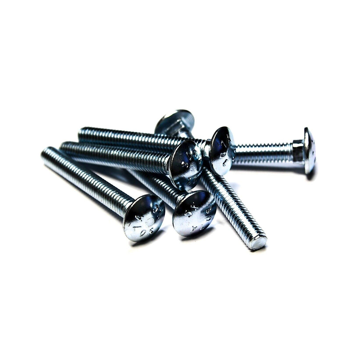 (5 pcs) 5/16"x2 1/2" Carriage Bolts - Zinc_ dd