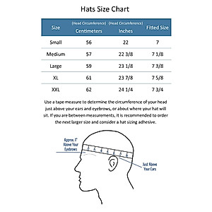 Ascentix Men’s Fedora, 2” Brim, Timeless Classic, Size 24 ¼” - 25”, XXL, Black