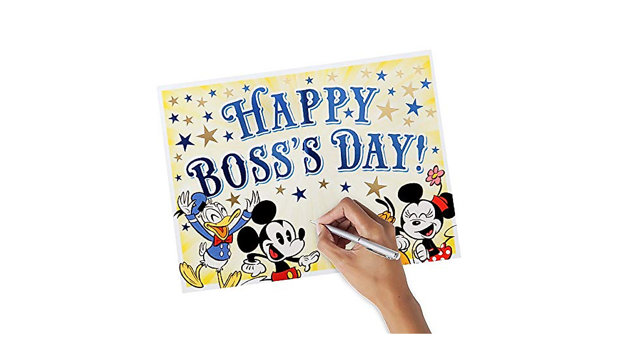 Hallmark Disney Boss's Day Card for Your Boss