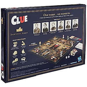 Hasbro Gaming Clue: Downton Abbey Edition Board Game for Kids Ages 13 & Up, Inspired by Downton Abbey