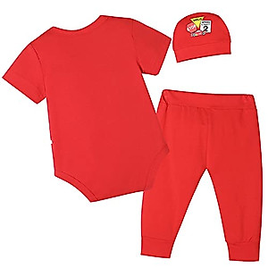 Zusnxaxe Newborn Baby Boys Girls Race Car Driver Costume Halloween Outfit for Children, Baby Spacesuit with hat, Birthday Gifts, Toddler Pretend Role Play Dress Up, Photo shoot, Summer(Short,12-18M)