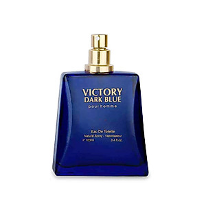 META-BOSEM Blue Pour Homme+Victory Men's Cologne Collection, Eau de Toilette Natural Spray - Masculine Notes - Fresh Scent - Holiday Gift Set (Pack of 2) Each 3.4 Fl Oz, Total 6.8 Fl Oz