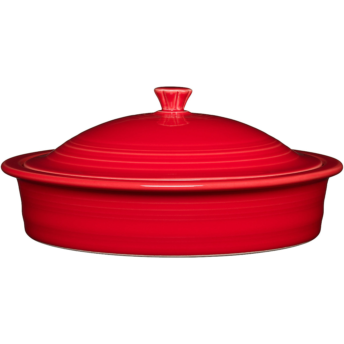 Homer Laughlin Tortilla Warmer, Scarlet
