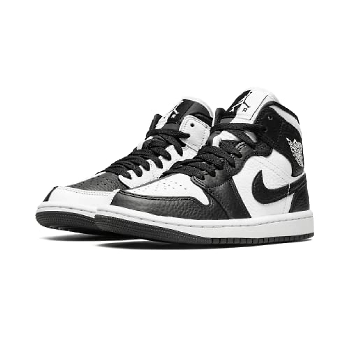 Jordan Womens WMNS Air 1 Mid SE DR0501 101 Split Black White - Size 12W