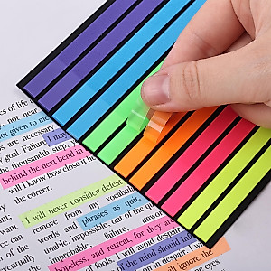 Mr. Pen- Bible Highlighter Tape and Note Set - 331pc Transparent Sticky Index Tabs with Book Highlighter Strips