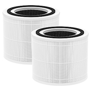 True HEPA 14 Replacement Filter Compatible with Puroair 240 Air Purifier, 3 in 1 Grade True HEPA 14 with Activated Carbon Filter, 240 H14 Replacement Filter, 2 Pack