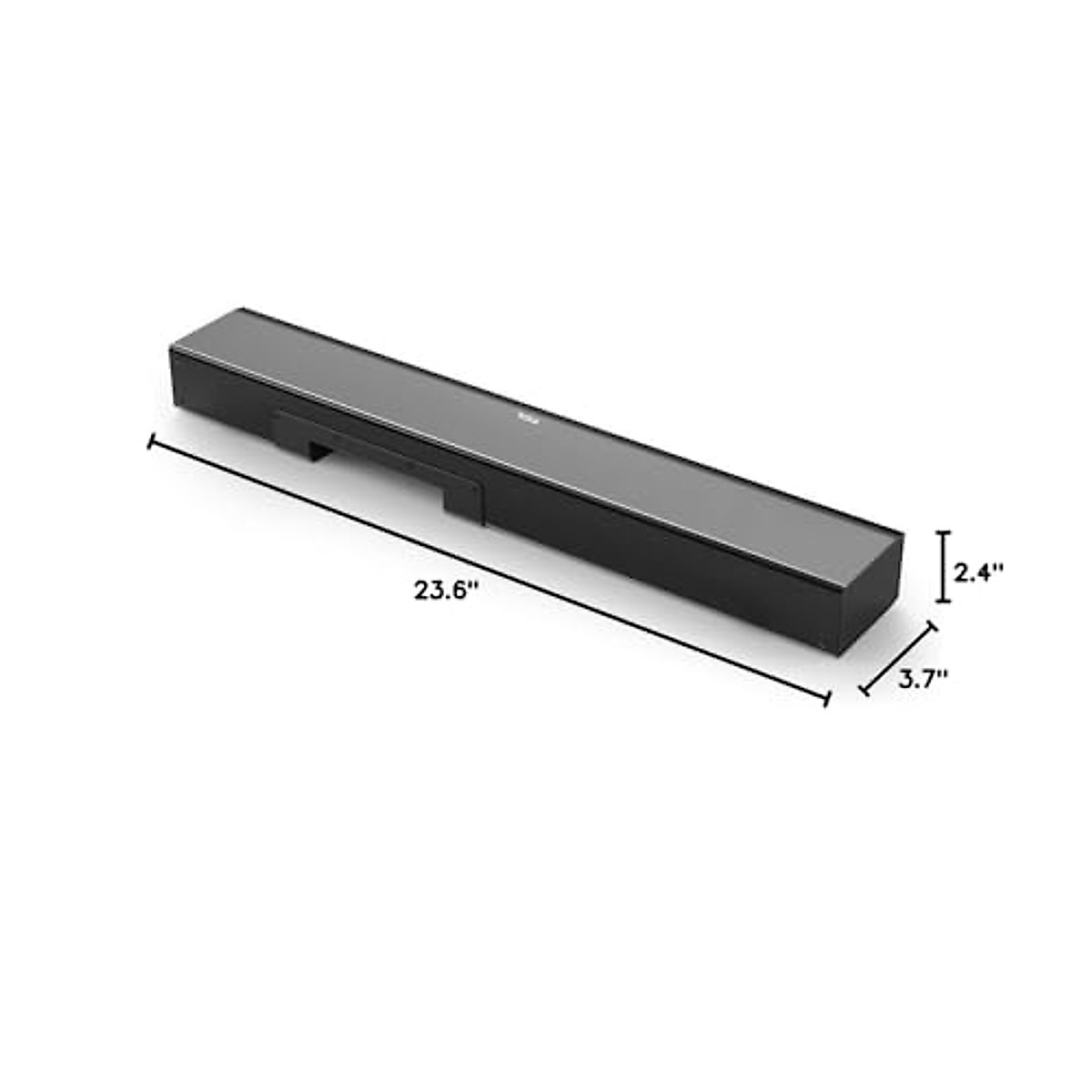 TCL Alto 3 2.0 Channel 80W Dolby Digital Sound Bar with Bluetooth- TS3100, Black