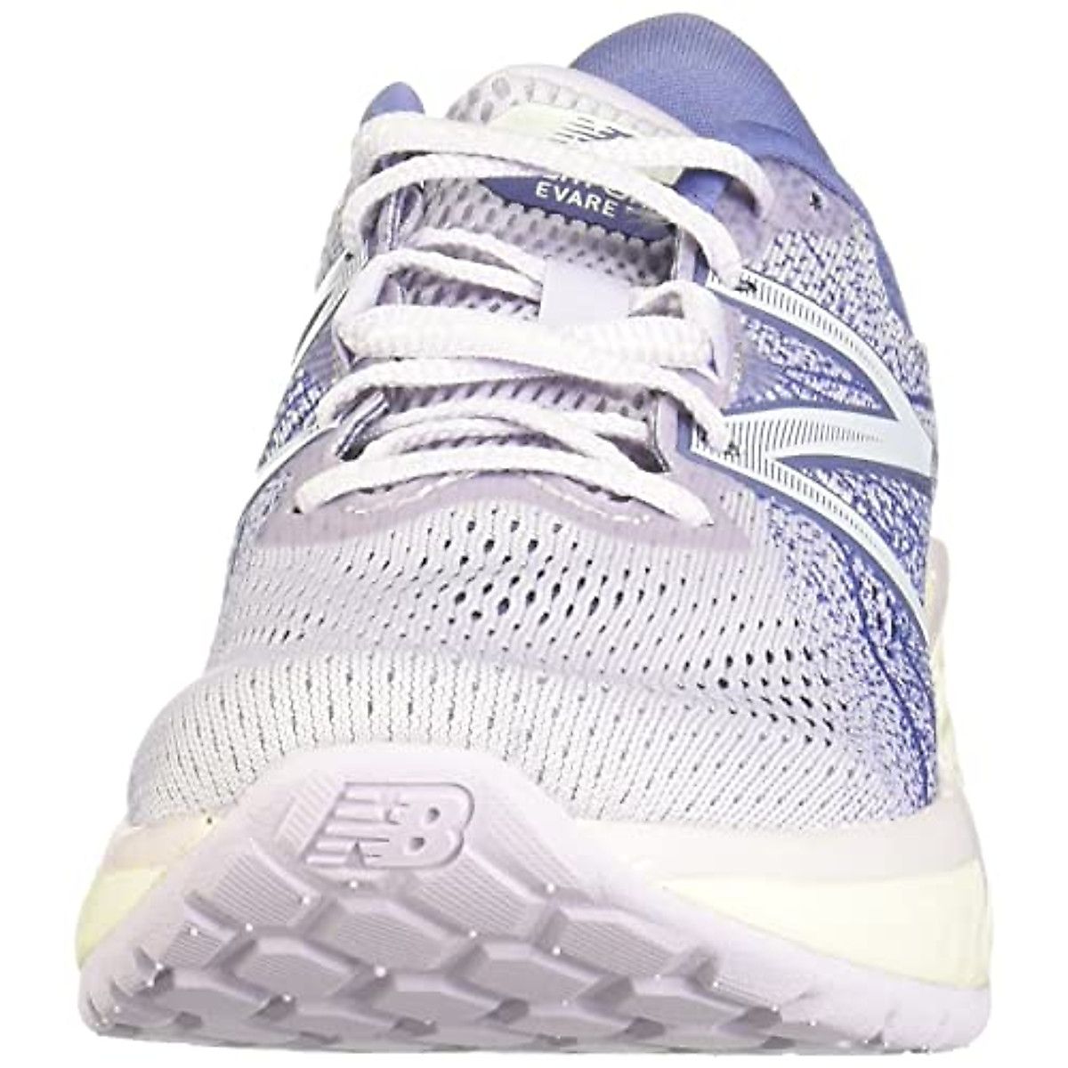 New Balance Women's Fresh Foam Evare V1 Running Shoe, Thistle/Magnetic Blue, 8