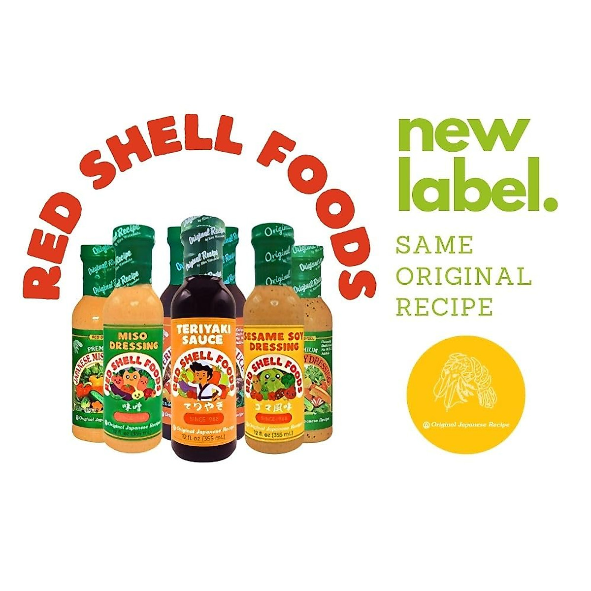 Red Shell Miso Dressing 12 Fl. oz. (Pack of 3)