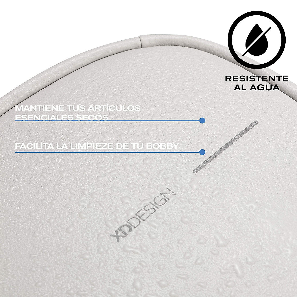 XDDesign Elle Fashion Anti-Theft Backpack Light Grey (Women's Bag)