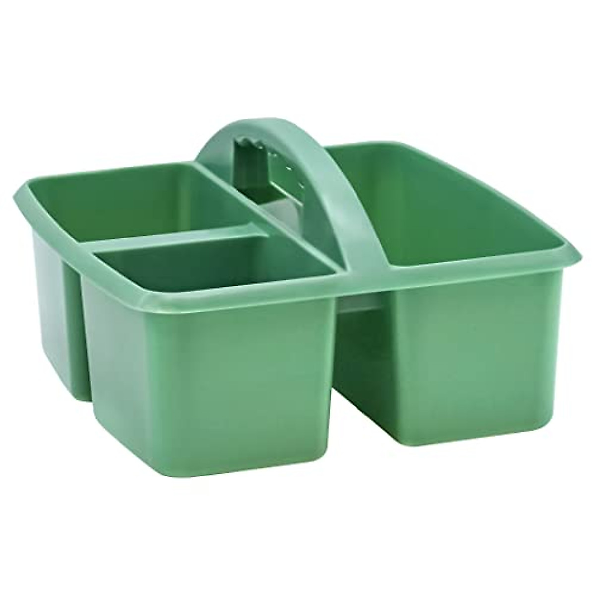 Teacher Created Resources Eucalyptus Green Plastic Storage Caddy, Pack of 6