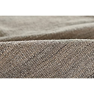 Momeni Cove Recycled P.E.T Area Rug, Grey, 2' X 3'