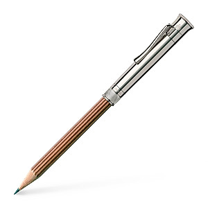Graf von Faber-Castell Platinum Plated Perfect Pencil - Brown