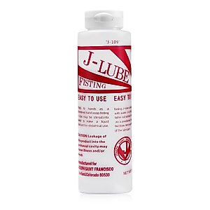 J-LUBE FISTING Powder Mixes with Water One Bottle Makes 16+ Gallons /60L+ of Lubricant 10 oz