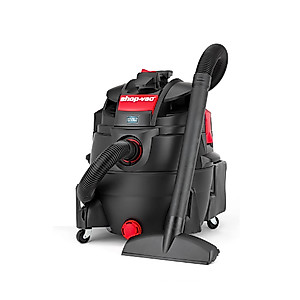 Shop-Vac 5801611 Wet Dry Vac with SVX2 Motor Technology, 16 Gallon, 2-1/2 Inch x 8 Foot Lock-On Hose, 150 CFM, (1-Pack) , Black