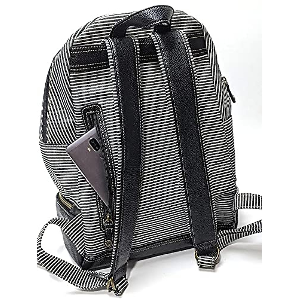 Chala Handbags Paw Print Characters Style Purse Collection - Dog Mom Dog Lover (Teal Paw_ Backpack)