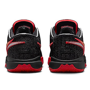 Nike Lebron XX (Big Kid) Black/Black/University Red 5 Big Kid M
