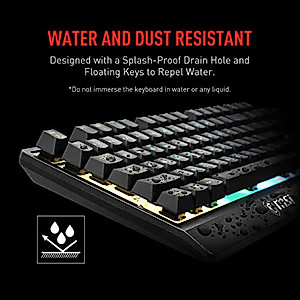 MSI Vigor GK30 Combo, 6-Zone RGB GK30 Gaming Keyboard & GM11 Gaming Mouse, Water Repellent & Splash-Proof, 5000 DPI