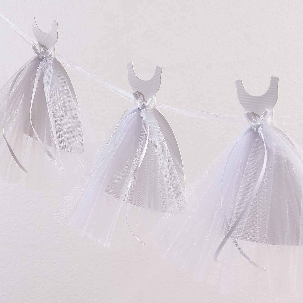 Bridal Shower Decoration Wedding Banners,Core Decorations for the Bride and Groom, Bridal Shower Decorations.Bride to Be Chair Banner, Bridal Shower Decoration (Bridal wedding dress)