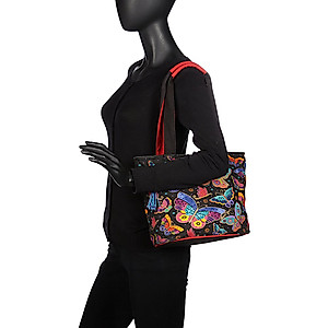 Laurel Burch Butterflies Medium Tote (Multi)