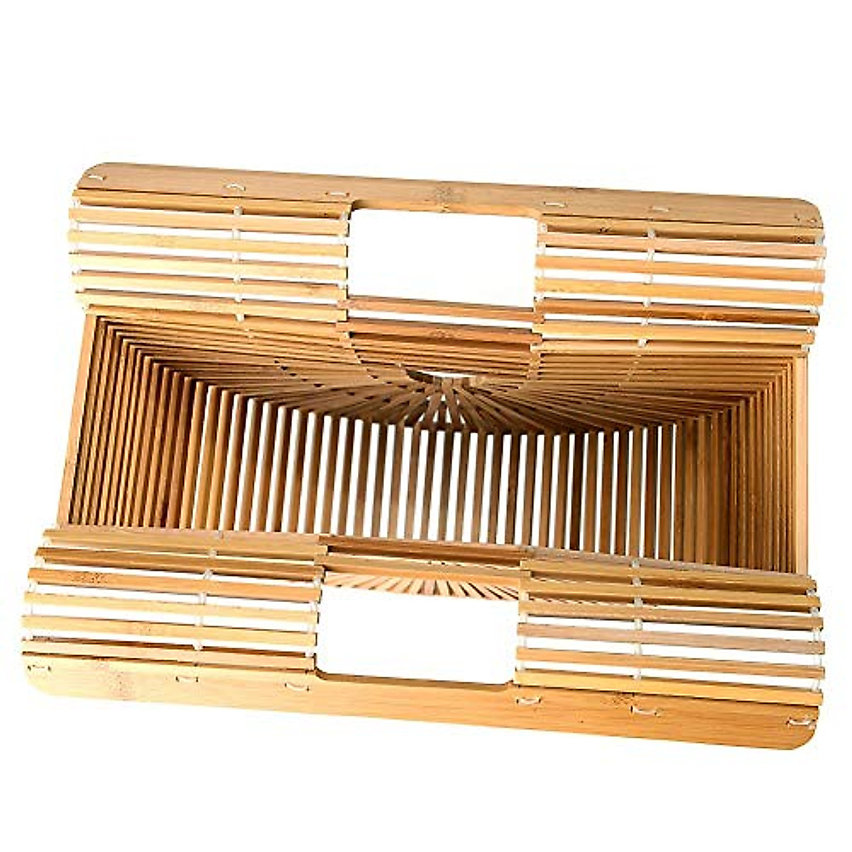 Samuel Bamboo Bags for Women Summer Straw Wooden Beach Purse Handmade Basket Handbags Vacation Essentials Must Haves