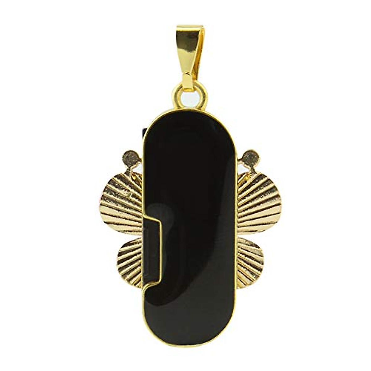 3C Light 16GB 2.0 USB Flash Drive Crystal Butterfly Shape Jewelry USB Flash Disk Jump Drive Thumb Drive Pen Drive with Necklace Memory Stick Data Storage Gift (16 GB, Purple)