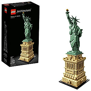LEGO Architecture Statue of Liberty 21042 Model Building Set - Collectible New York City Souvenir, Creative Home Décor or Office Centerpiece, Great Gift Idea for Adults and Teens