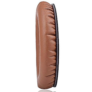 Memory Foam Earpads Ear Cushions Kit for Bose QuietComfort 2 / QuietComfort 15 / QC2 / QC15 / QC25 / QC35 / Ae2 / Ae2i / Ae2w Headphones (Brown)