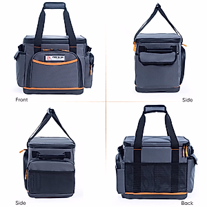 FRECOLSH Travel Carrying Case Compatible with Jackery Explorer 1500, Portable Power Station Storage Case with Water- proof Bottom and Pocket for Jackery Accessories Solar Generator, Storage Bag Only