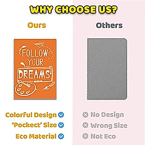 Vusnud 24Pcs Gifts in Bulk Mini Inspirational Notebooks for Kids Party Favors, Small Motivational Notepads for Students, Cute Notebooks Back to School Gifts from Teacher