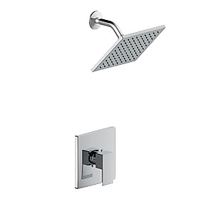 Design House 594499 Karsen II Shower Trim with Valve, Polished Chrome