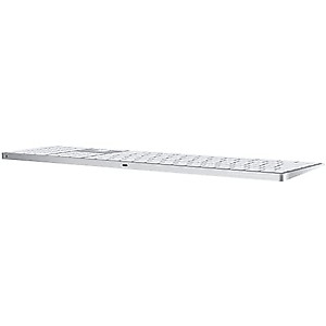 Apple Magic Keyboard with Numeric Keypad (Wireless, Rechargable) - US English - Silver