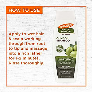 Palmer's Olive Oil Formula Smoothing Shampoo for Frizz-Prone Hair, 13.5 Ounce (Pack of 2)…