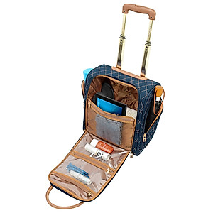 LONDON FOG Queensbury, Navy, 4 Piece