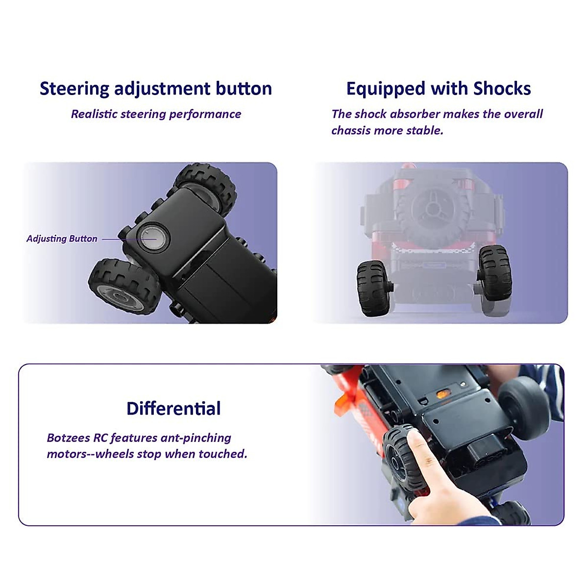 BOTZEES Toy Car Model Building Kit Racing Cars 8-in-1 STEM Car for Kids and Car Fans (107 Pieces)