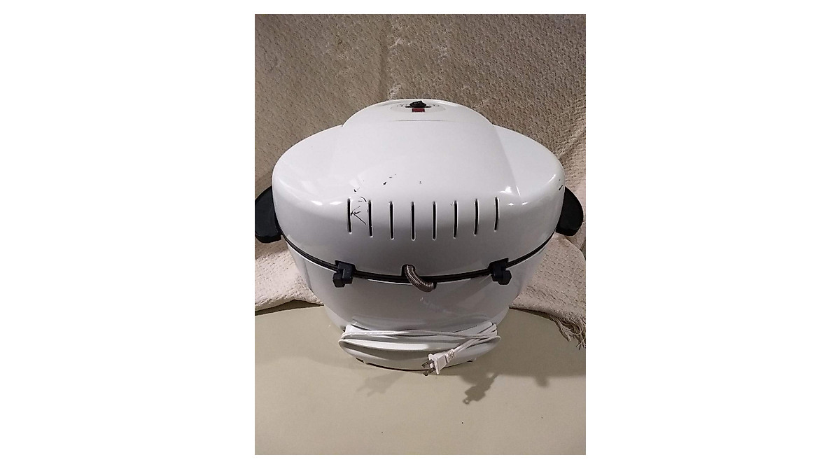 George Foreman GV12 Contact Roaster for Healthy, Quick Cooking