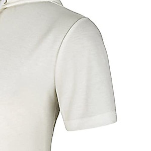 Maiyifu-GJ Men's Slim Fit Short Sleeve Hoodies Lightweight Gym Hooded T-Shirts Casual Camo Workout Hoodie Pullover Top (White,Medium)