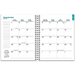 Dachshunds | 2023 6 x 7.75 Inch Spiral-Bound Wire-O Weekly Engagement Planner Calendar | New Full-Color Image Every Week | BrownTrout | Animals Dog Breeds Pets