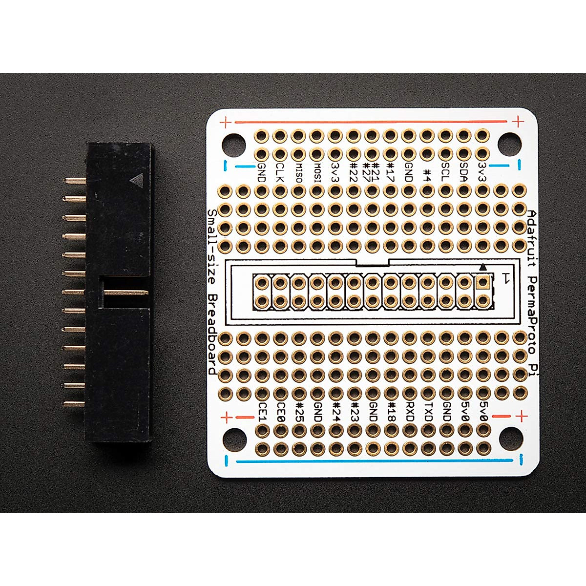 Adafruit Small-Size Perma-Proto Raspberry Pi Breadboard PCB Kit [ADA1171]