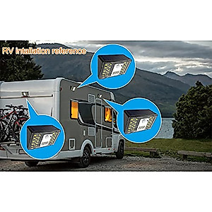 Solar Strobe Light With Motion Sensor Solar Powered Sound Alarm Light With Remote Controller System 129dB Loud Siren Security Light For Farm, Villa, Yard, Barn, Home Day & Night Mode (IP55 Waterproof)