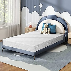 IULULU Twin XL Mattress, 6 inch Memory Foam Mattress in a Box Twin XL Size for Bunk Bed, Medium Firm, CertiPUR-US Certified, Made in USA