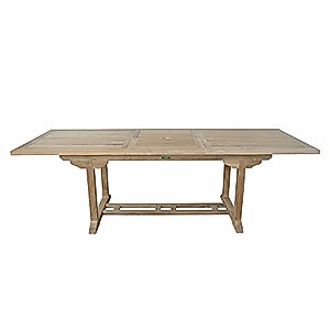 Anderson Teak Bahama Rectangular Extension Table, 8-Feet
