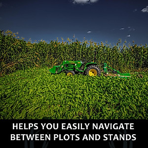 Domain Outdoor Incognito Deer Plot Seed, 1/4 Acre, Create Concealment to and from Stand or Plot, Designed to Grow Tall and Withstand Elements, Fast Growing