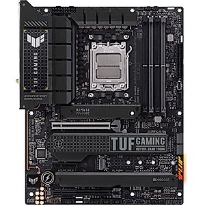 ASUS TUF Gaming X670E-PLUS WiFi 6E Socket AM5 (LGA 1718) Ryzen 7000 ATX Gaming Motherboard(16 Power Stages, PCIe® 5.0, DDR5 Memory, Four M.2 Slots,2.5 Gb LAN,USB 4, Aura RGB Lighting)