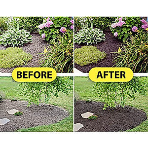 Mulch Worx Red Mulch Color Concentrate - Quart - Treats 2,800 Sq. Ft. - Deep Burgundy Red Mulch Dye Spray